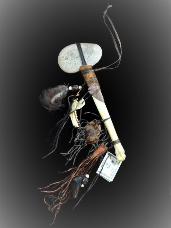 Navajo Stone Tomahawk with Bone – Micah Gallery